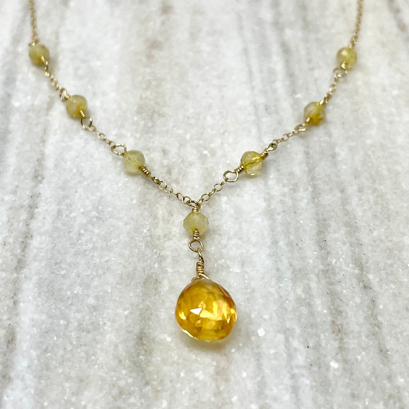 Citrine Jewelry - Etsy