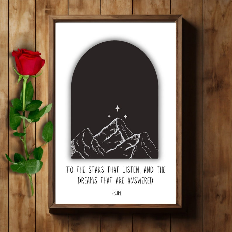 ACOTAR Print Velaris - Etsy