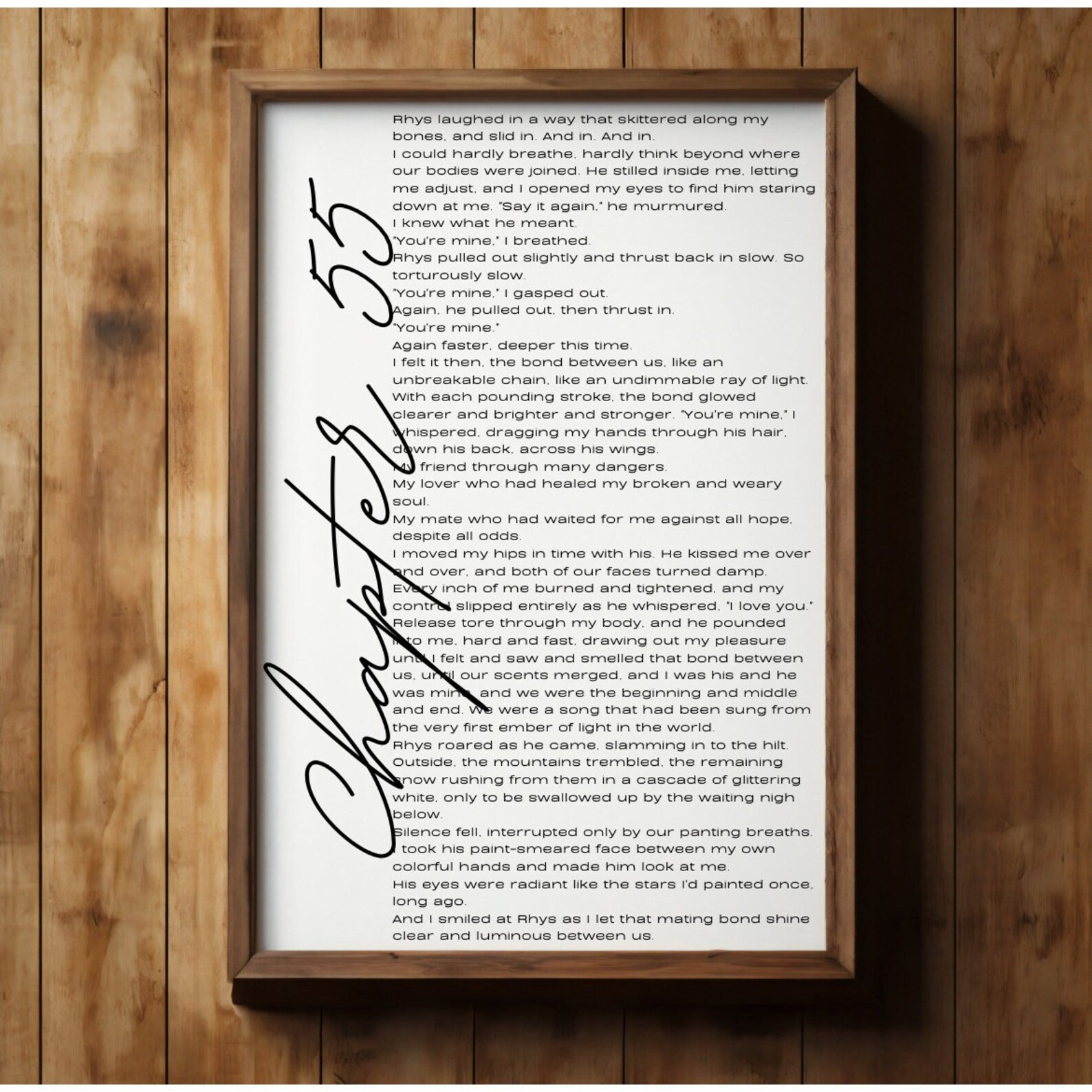 Chapter 55 ACOTAR Print - Etsy