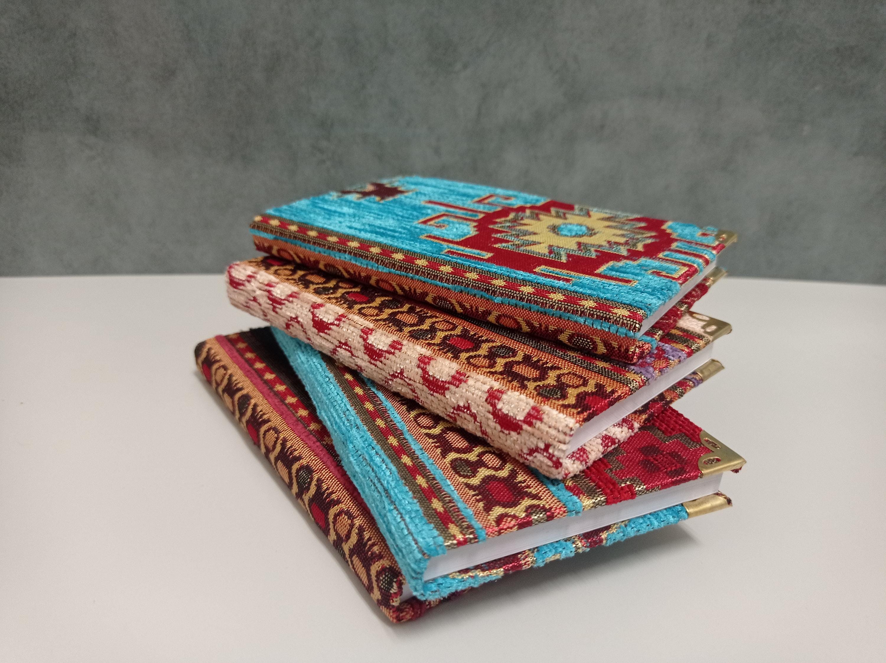 Turkish Rug Design Hardcover Notebook,kilim Pattern Woven Fabric ...