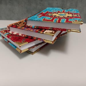 Turkish Rug Design Hardcover Notebook,kilim Pattern Woven Fabric ...