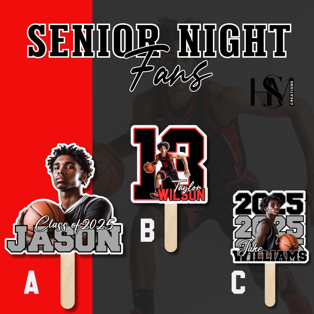 Personalized Fan, Custom Handheld Fan, Homecoming Game Fan, Sports Fan ...