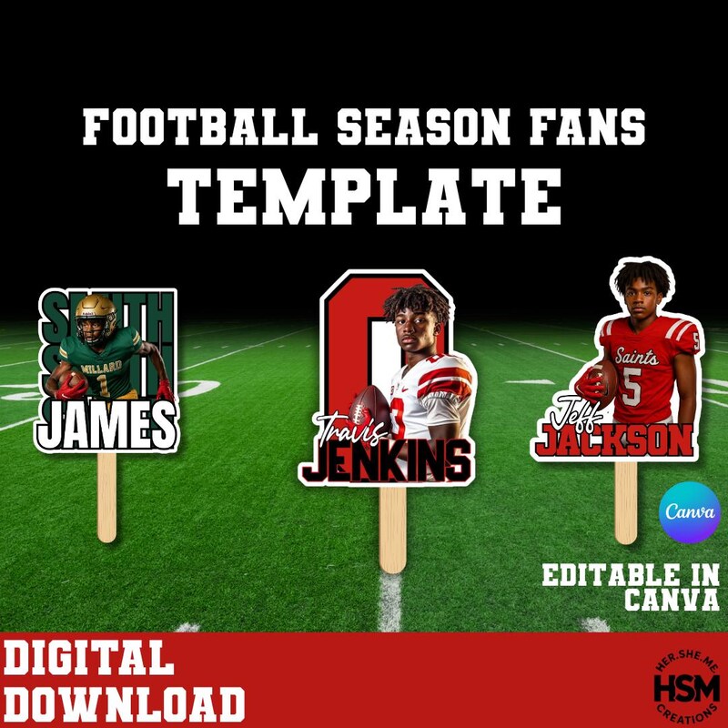 Handheld Sports Fan Signs - Etsy