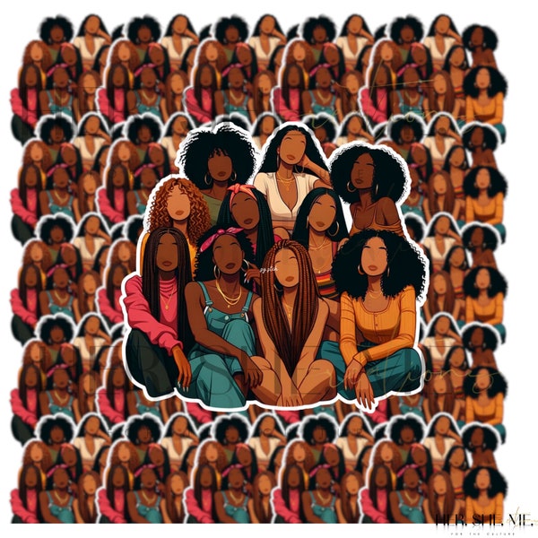 African Stickers - Etsy