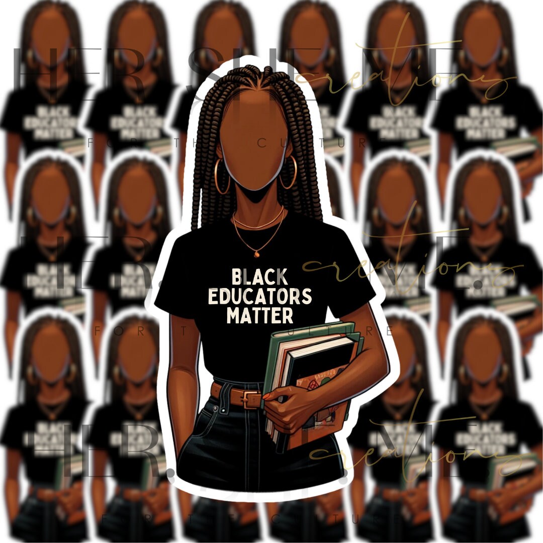 Black Educators, Black Women, African American Sticker, Planners ...