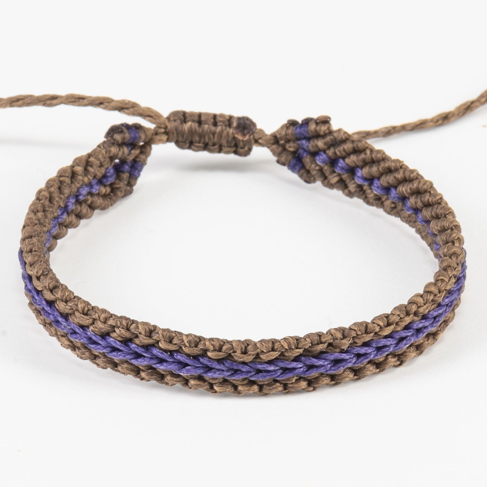 Brown Friendship Bracelet, Fathers Day Gift, Summer Sale Jewelry ...