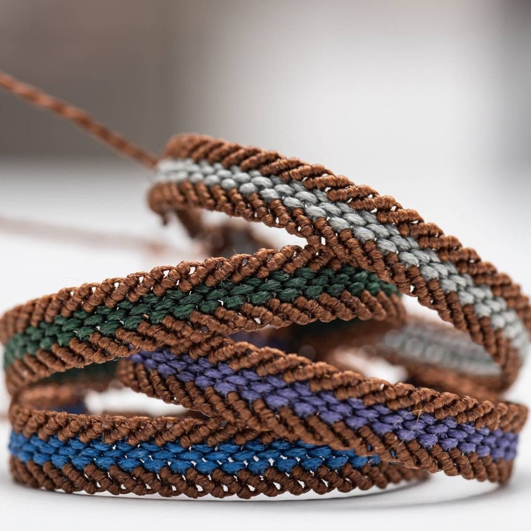 Friendship Bracelet for Boy, Valentines Gift for Boyfriend, Macrame ...