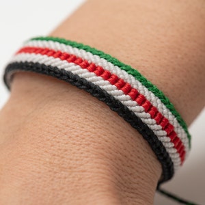 Palestine Flag Bracelet, Human Rights, Palestinian Bracelet Free Gaza ...