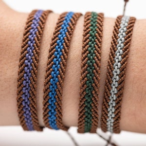 Friendship Bracelet for Boy, Valentines Gift for Boyfriend, Macrame ...