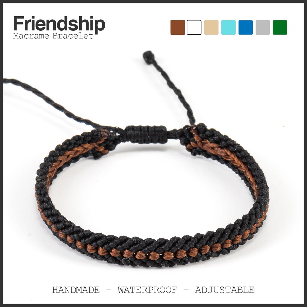 Friendship Bracelet for Boy, Christmas Gift for Teenager , Macrame ...