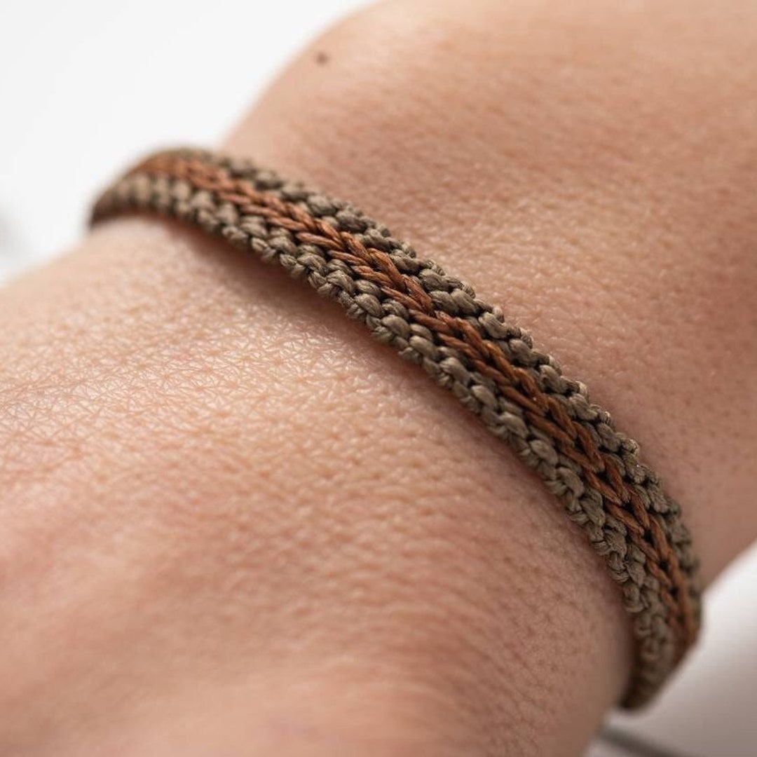 Brown Friendship Bracelet, Fathers Day Gift, Summer Sale Jewelry ...