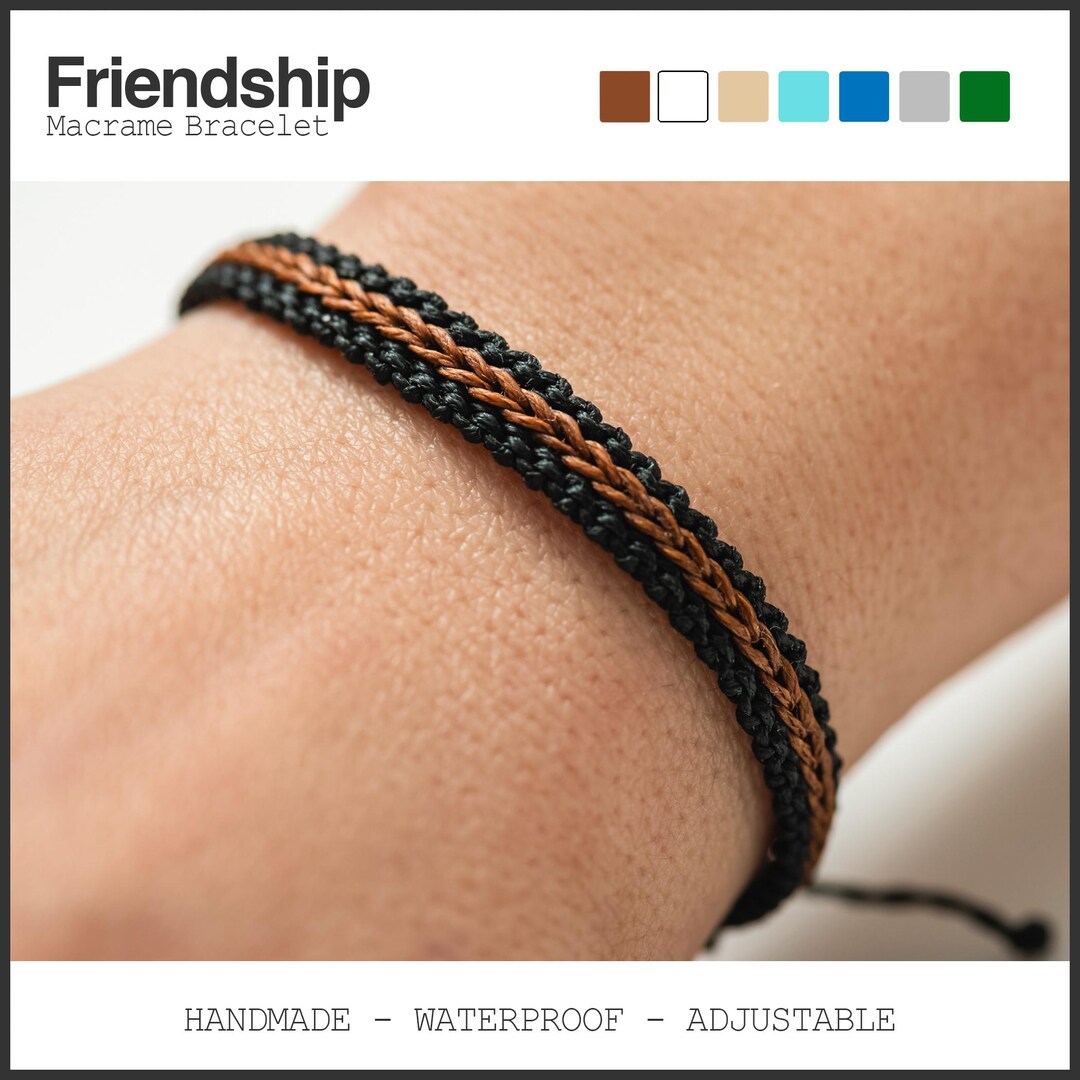 Friendship Bracelet for Boy, Fathers Day Gift, Summer Sale Jewelry ...