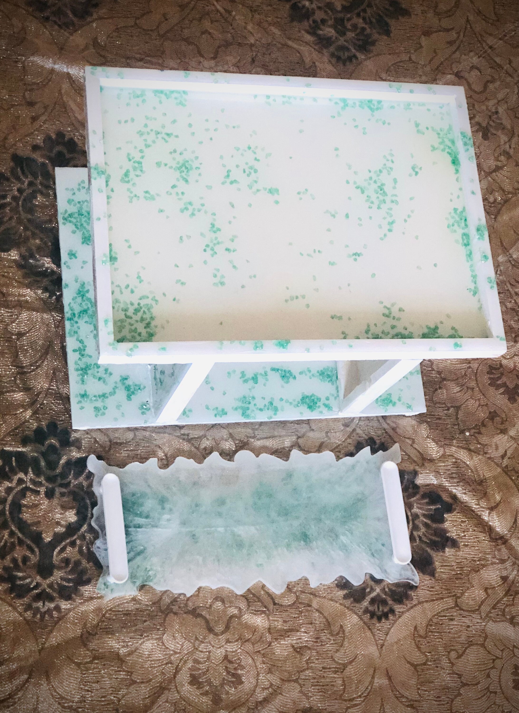 Ethiopian/eritrean Rekebot and Tray Set of 2 Cultural Coffee Table ...