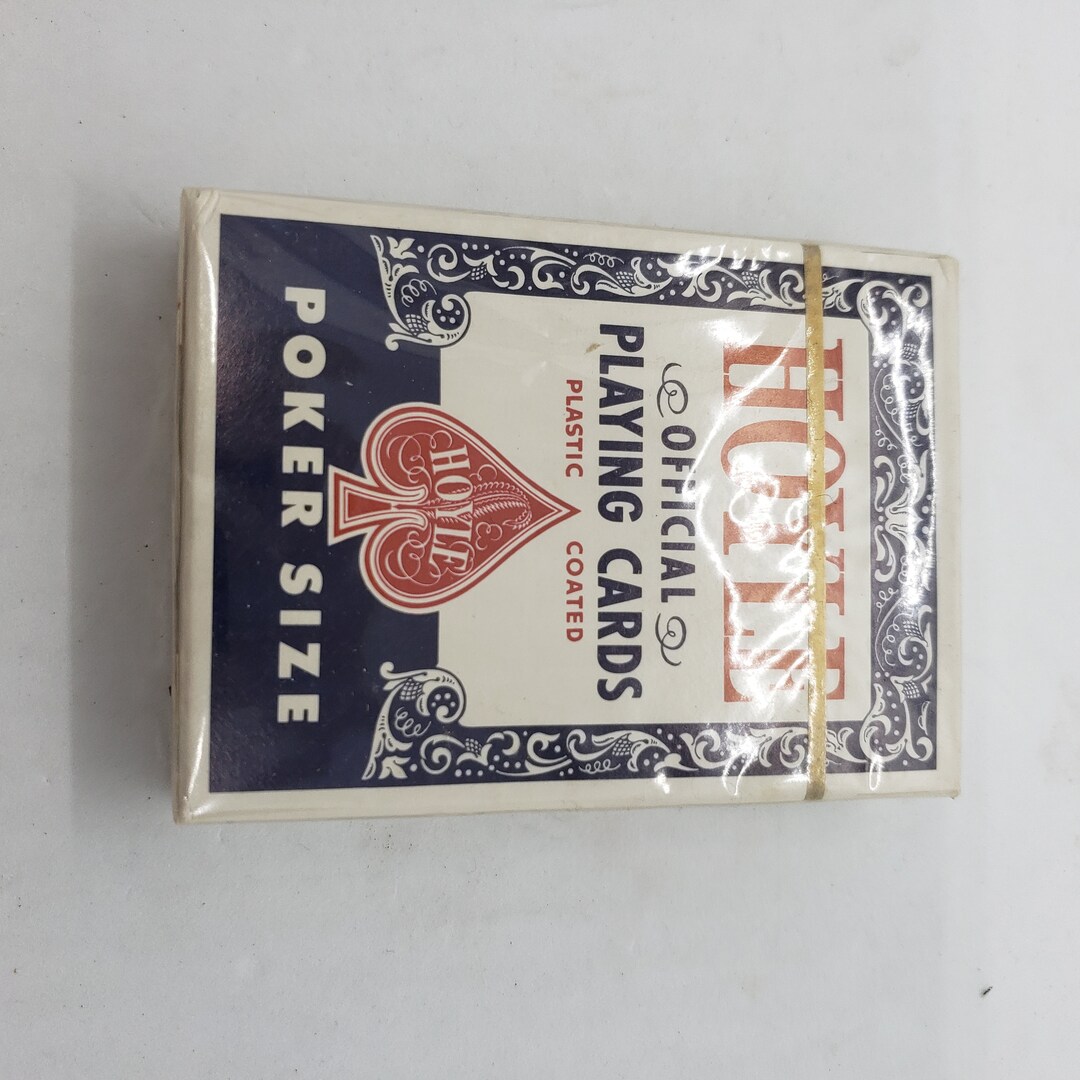Vintage Sealed Deck of Playing Cards. Hoyle Official Playing Cards - Etsy