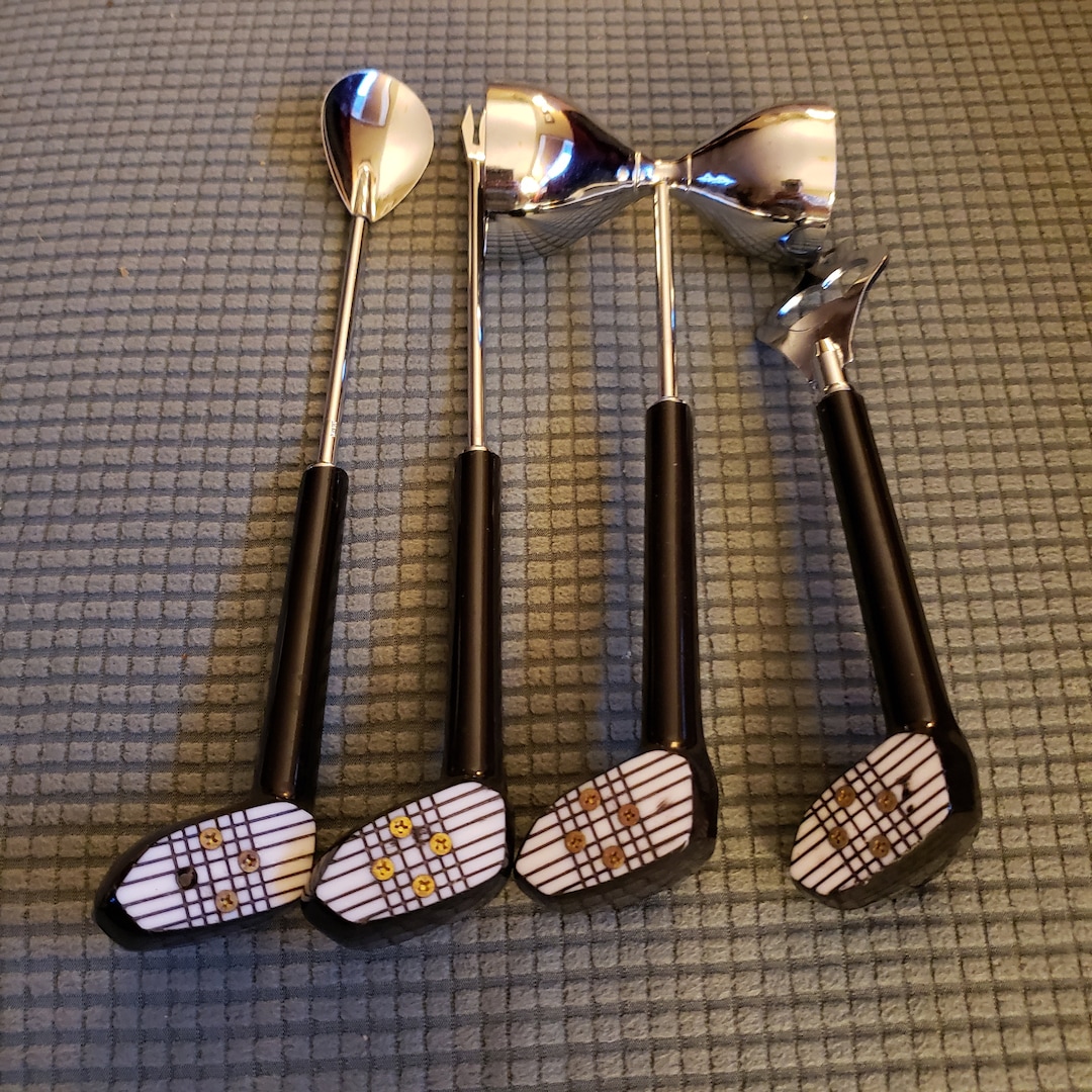 1950s 4 Piece Golf Club Bar Set Made in Japan - Etsy
