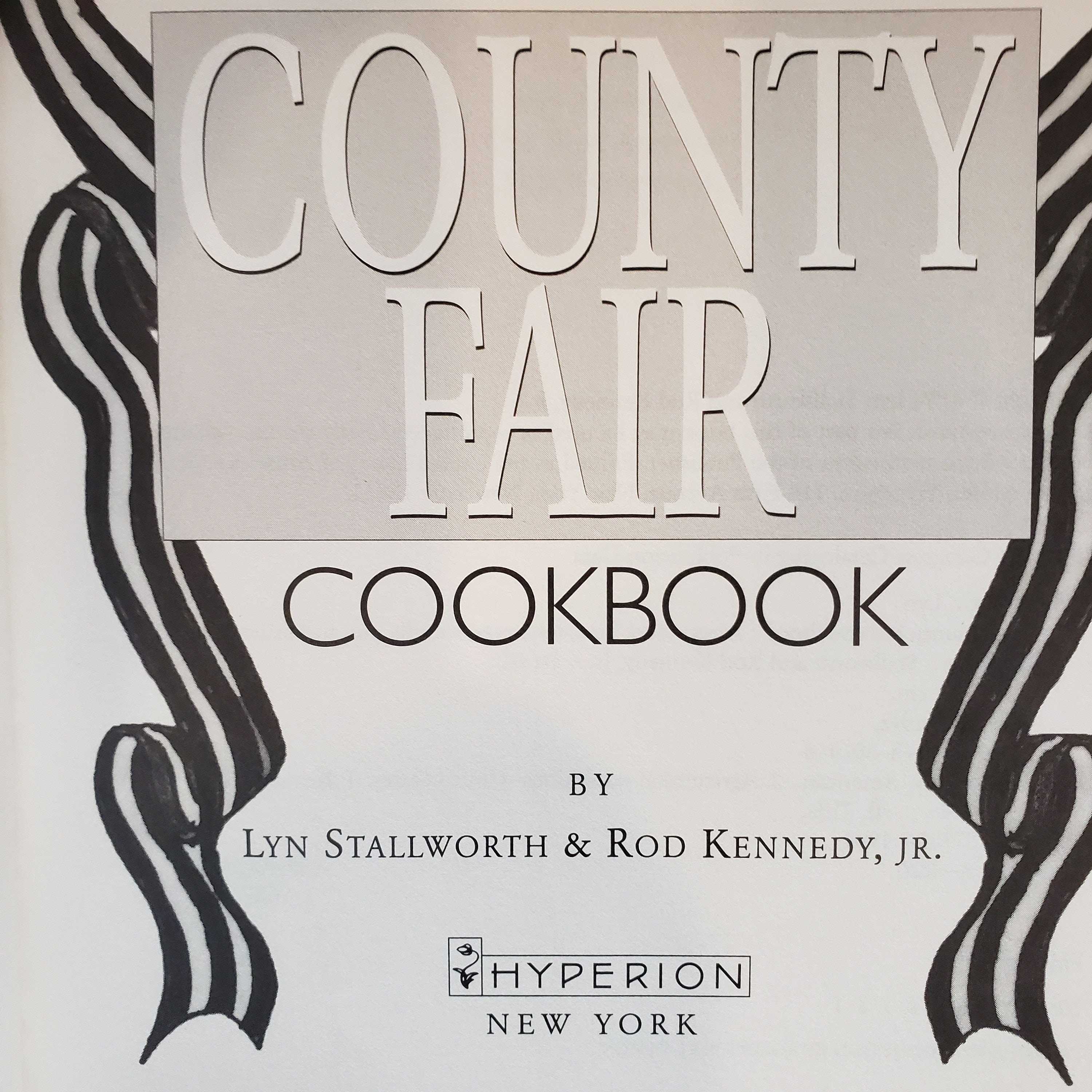 Hardcover the County Fair Cookbook by Lynn - Etsy UK