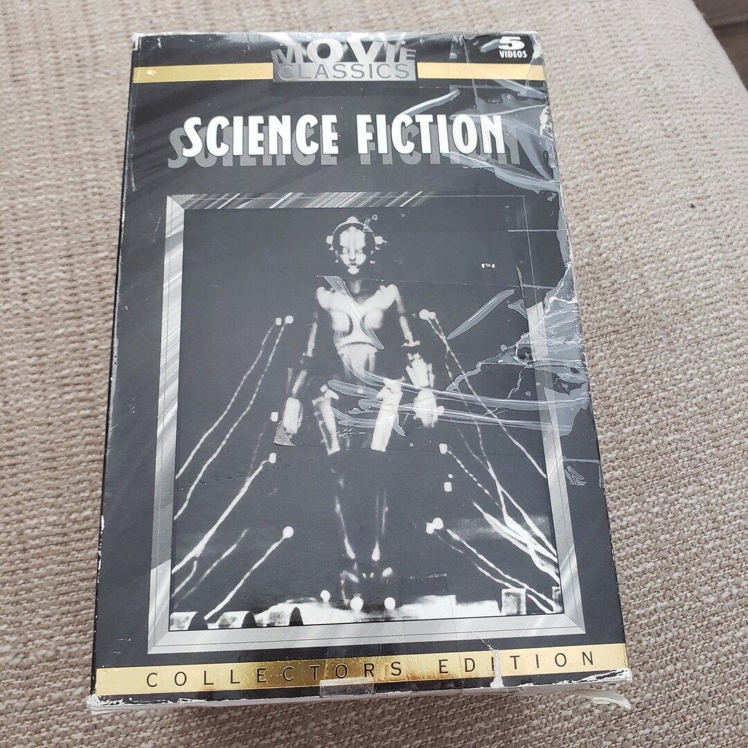 VHS Boxed Set of 5 Tapes Movie Classics Science Fiction Collectors ...