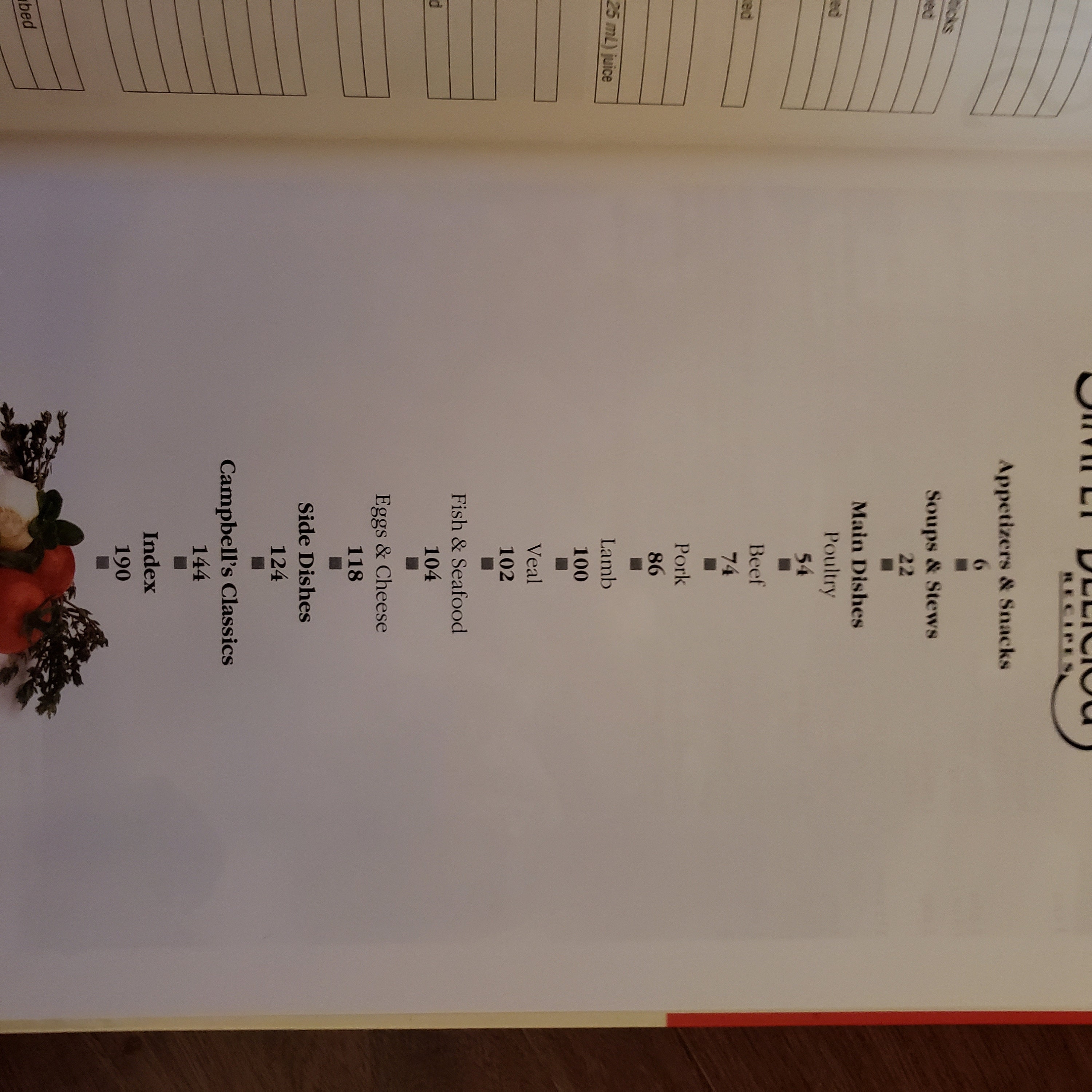 1992 Campbell's Simply Delicious Recipes Cookbook. Hardcover - Etsy