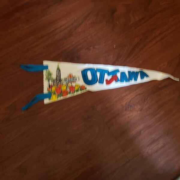 Vintage Felt Pennant - Etsy