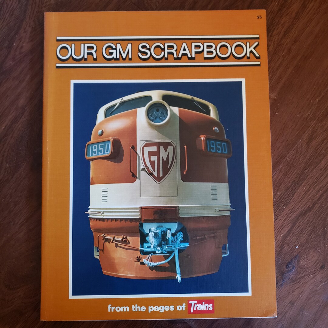 1971 Manual 'our GM Scrapbook From the Pages of TRAINS. - Etsy