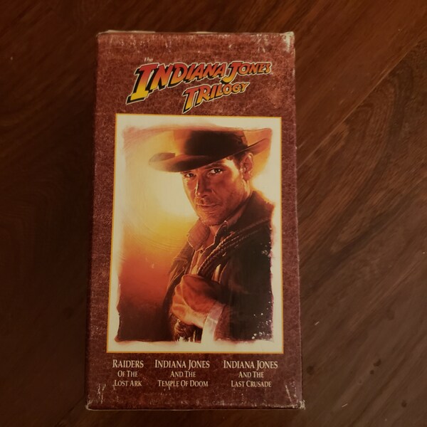 Indiana Jones Vhs - Etsy