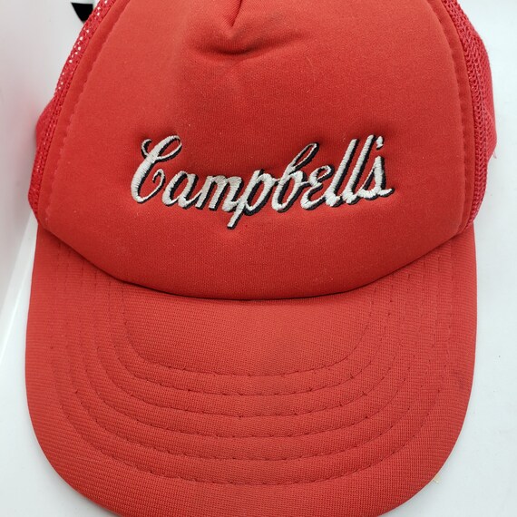 Set of Campbells trucker snap back hat and 10" Campbe… - Gem