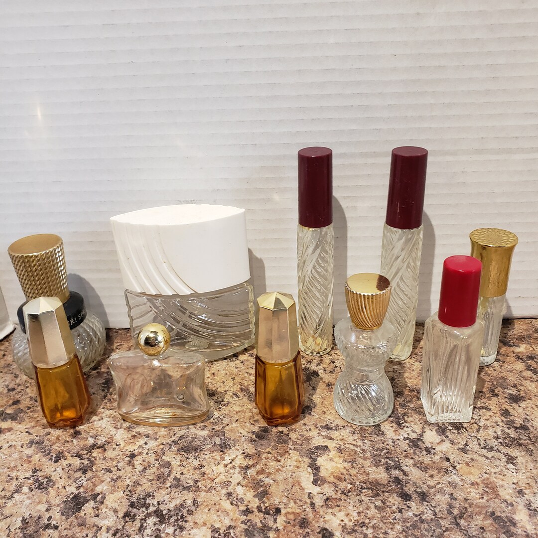 Group of EMPTY Avon Perfume and Cologne Containers. Glass - Etsy