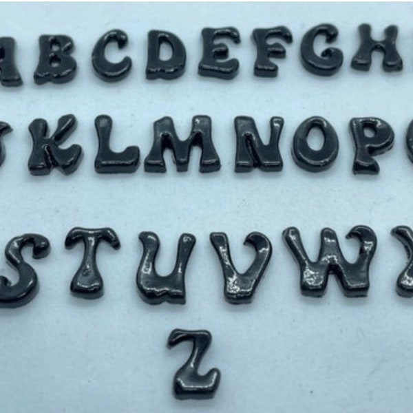 Stained Glass Letters and Numbers - Etsy