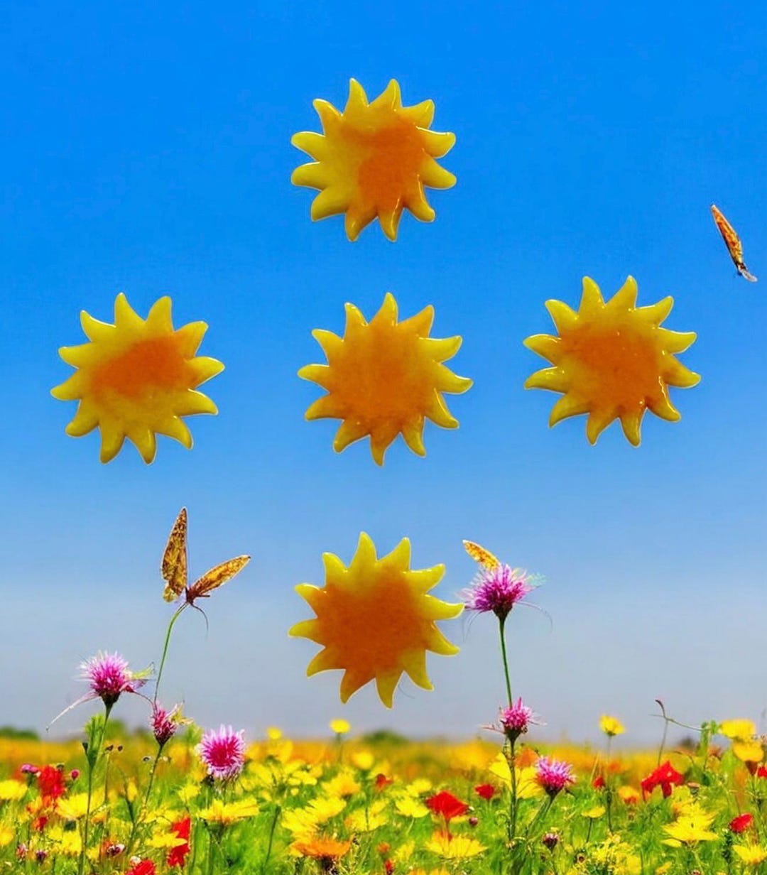 COE 90-96 Sunny Shapes - Bag of 6 - Etsy
