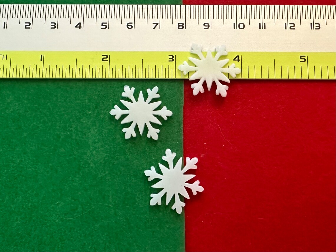 COE 90-96 Winter Snowflake - 1” - Bag of 4 - Etsy
