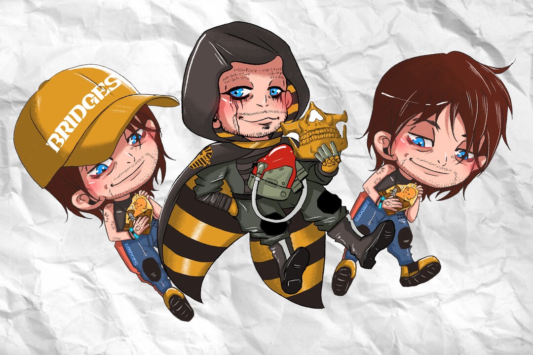 Ds_sam+higgs Chibi Sticker - Etsy