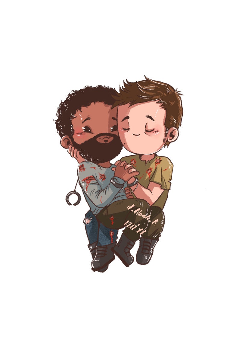 The Old Guard-chibi Sticker (joe/nicky Edition) - Etsy