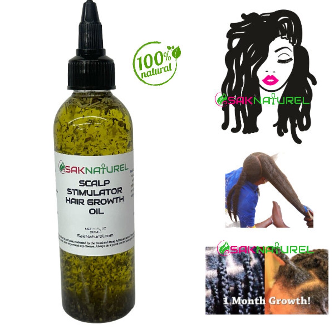 SCALP STIMULATOR Hair Growth Oil, Ayurverdic Hair Growth Oil ROSEMARY ...