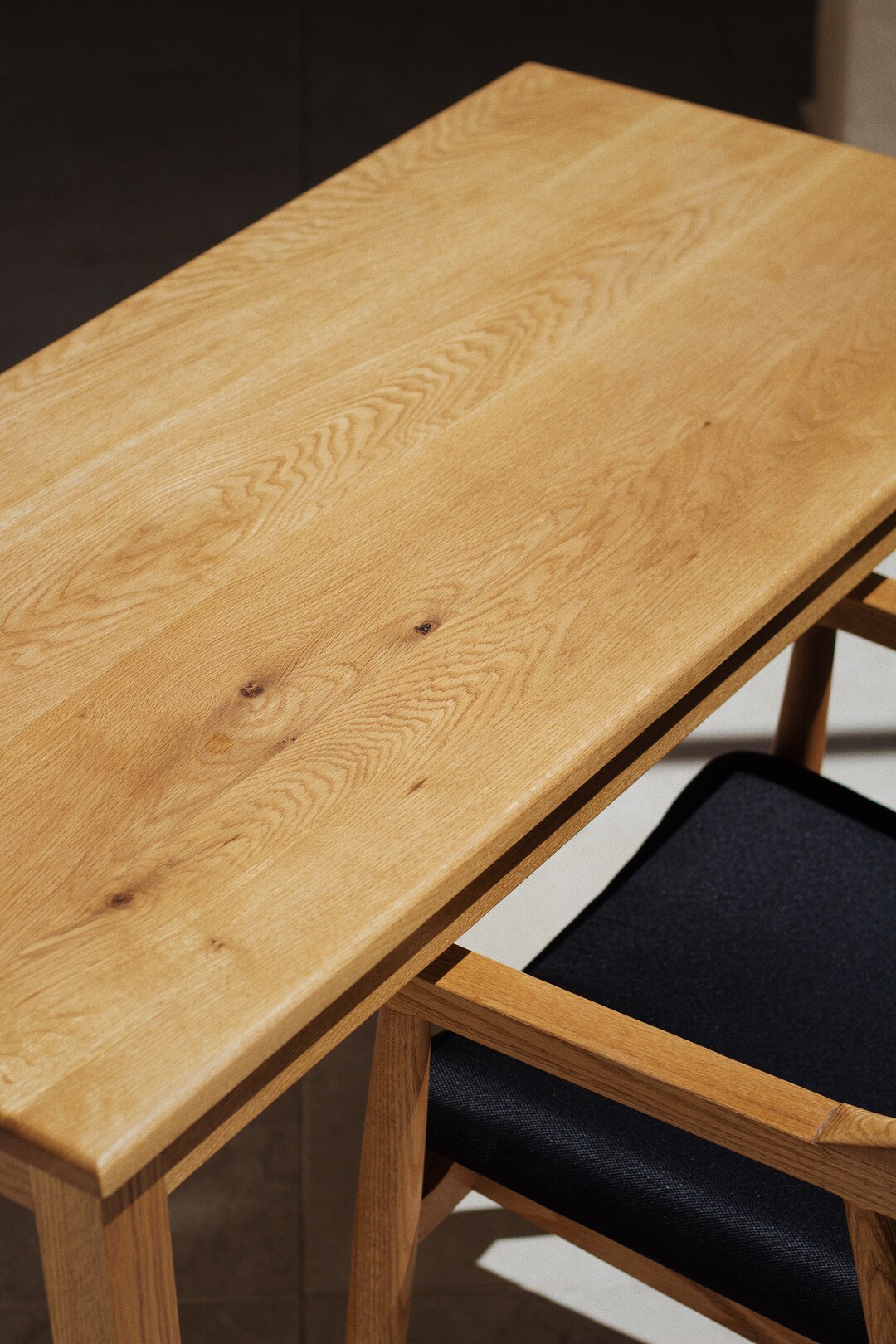 WOODEN DESK Minimalist, Wooden Writing Desk, Wooden Office Desk TABLE ...