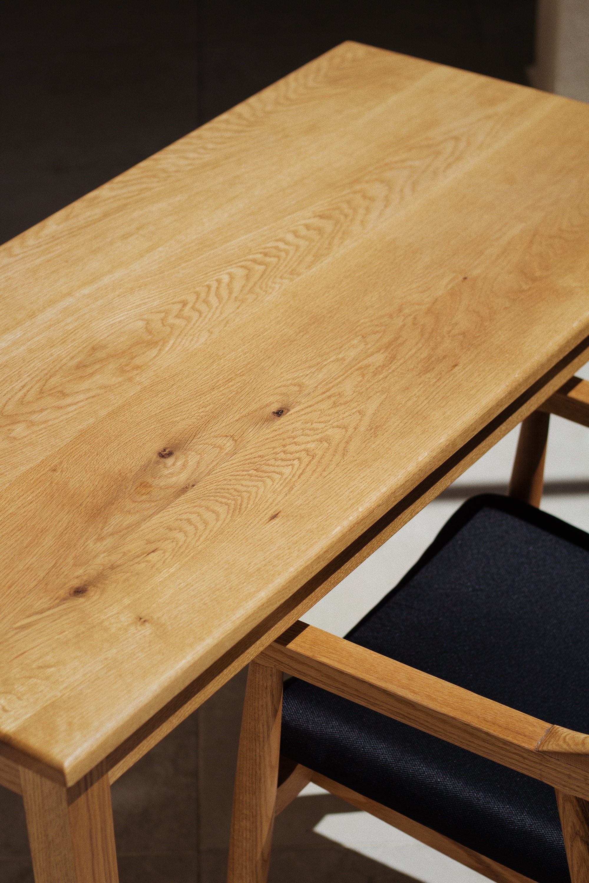 WOODEN DESK Minimalist, Wooden Writing Desk, Wooden Office Desk TABLE ...