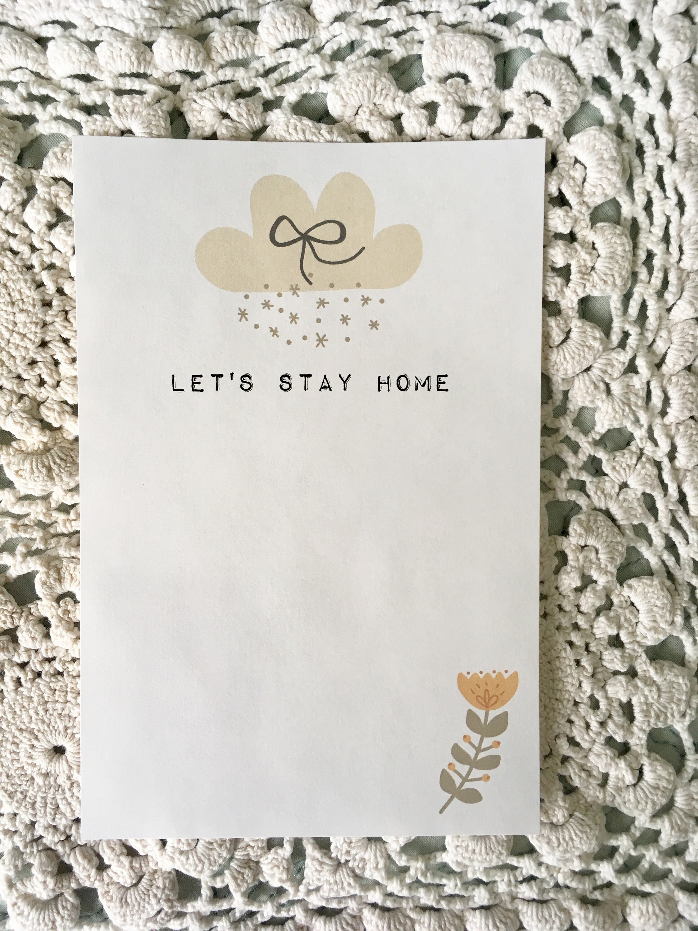 Stay Home Printable Journal Cards - Cozy/winter Themed Printable ...