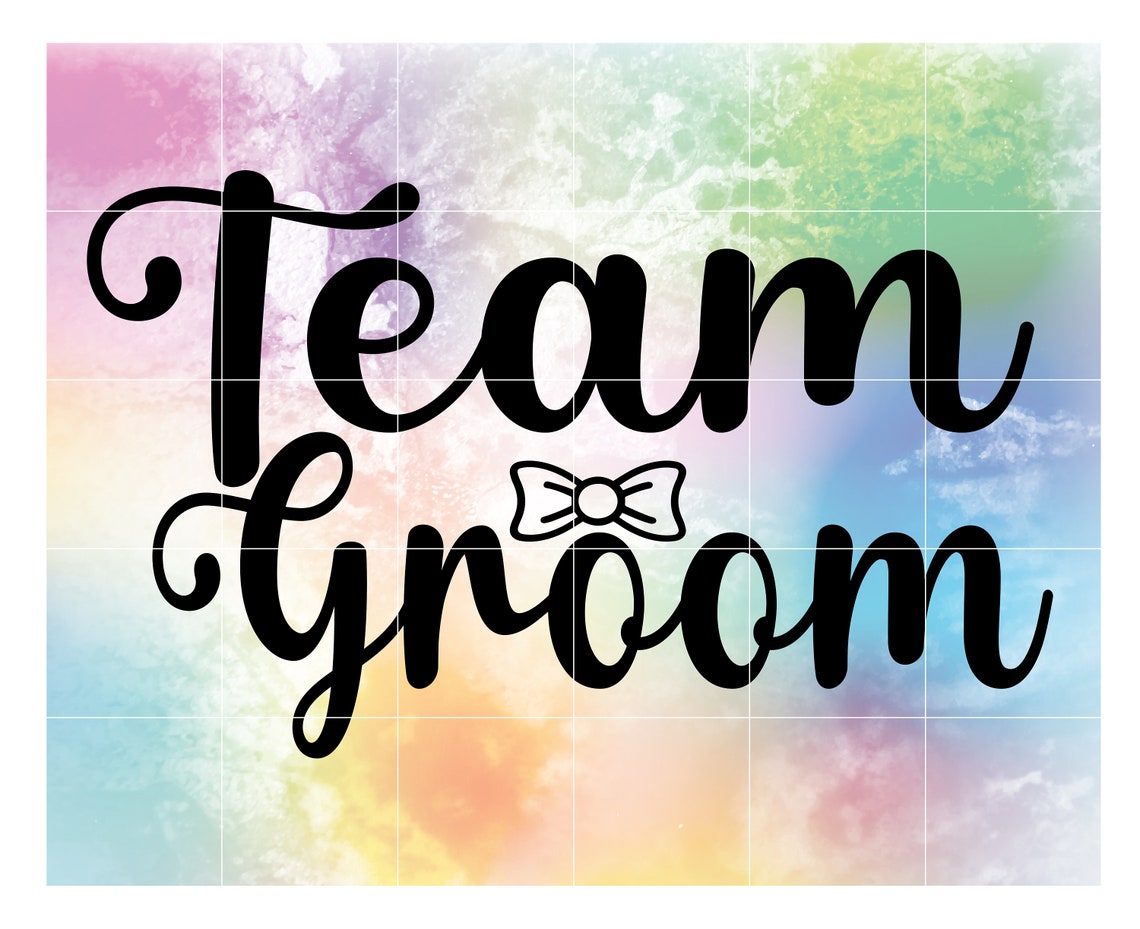Team Groom Svg Team of Groom Svg Grooms Family Svg Bridal - Etsy