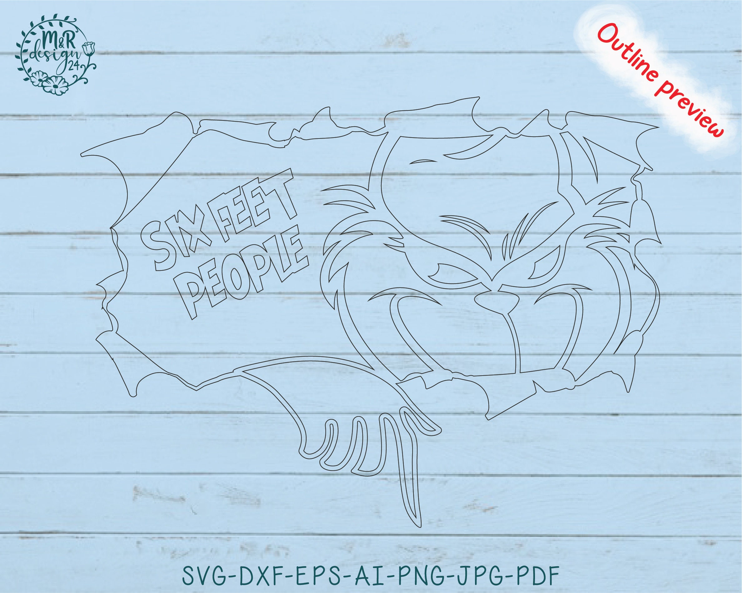 6 Feet People Grinch Svg Grinch Christmas Svg Christmas Svg Etsy