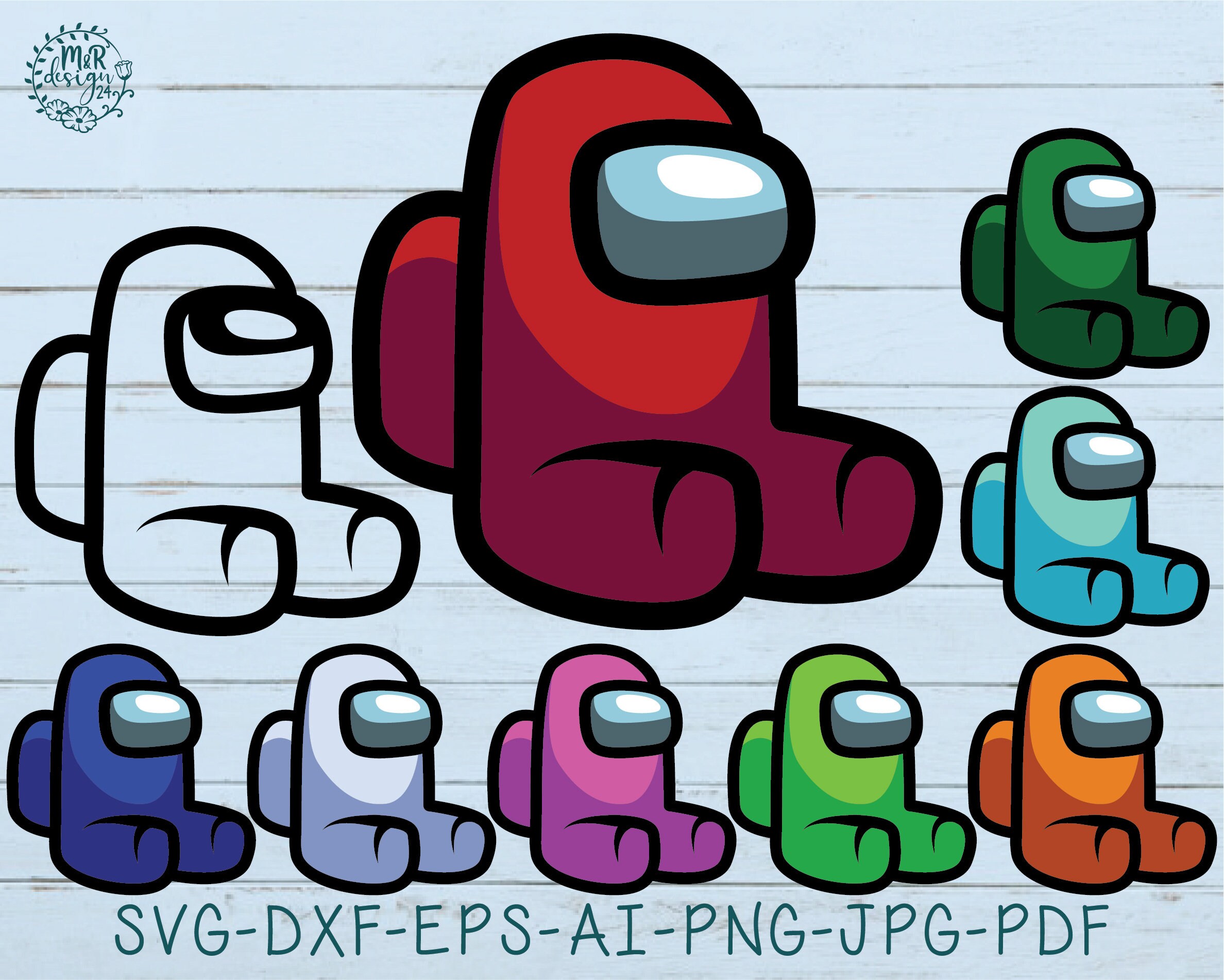 Among us kids sitting down among us kids sitting down svg | Etsy