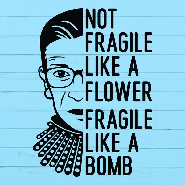 Ruth Bader Ginsburg Svg - Etsy