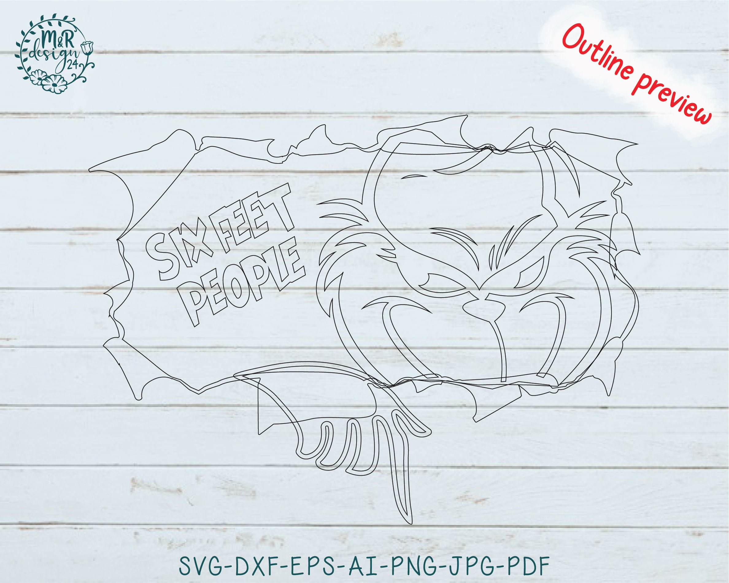 6 Feet People Grinch Svg Grinch Christmas Svg Christmas Svg Etsy