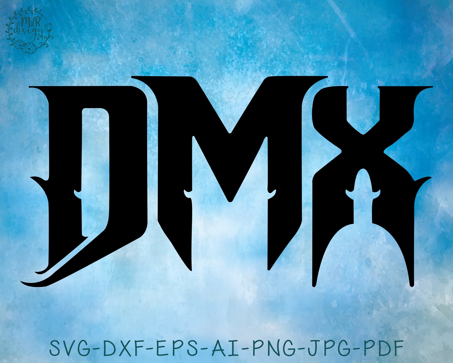 DMX Svg Dmx Shirt Svg Dmx Logo Dmx Logo Svg Earl Simmons | Etsy