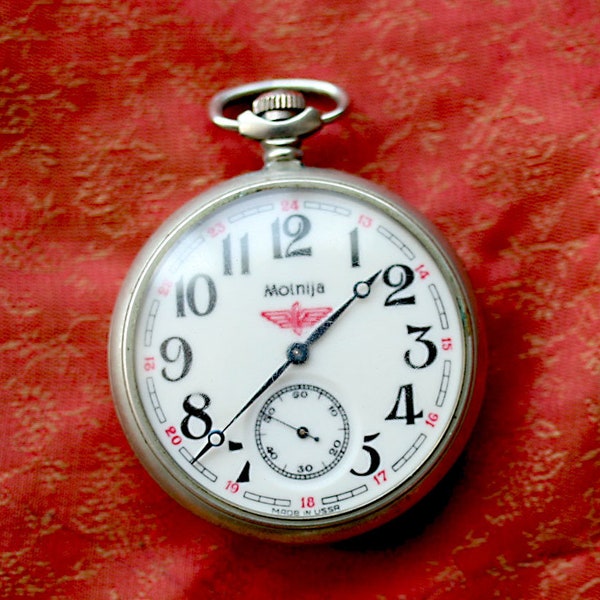 Soviet Pocket Watch - Etsy