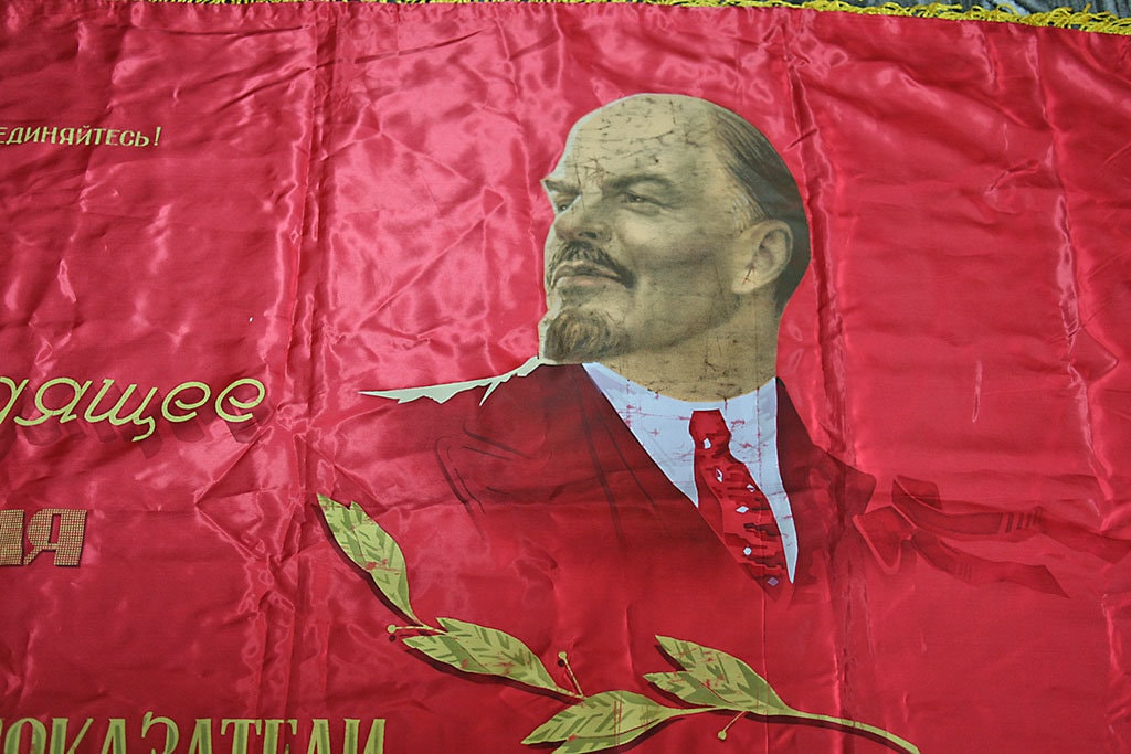 Vintage Soviet Flag Banner Workers of the World Unite - Etsy