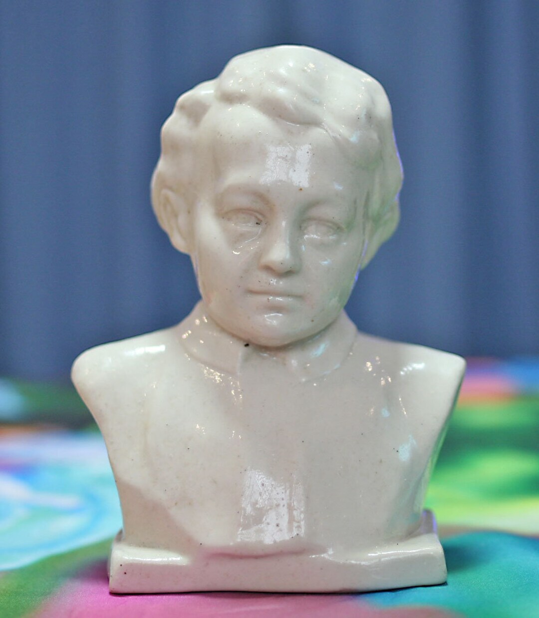 Soviet Era Lenin Bust Sculpture Statue Figurine Young Volodia Ulyanov ...