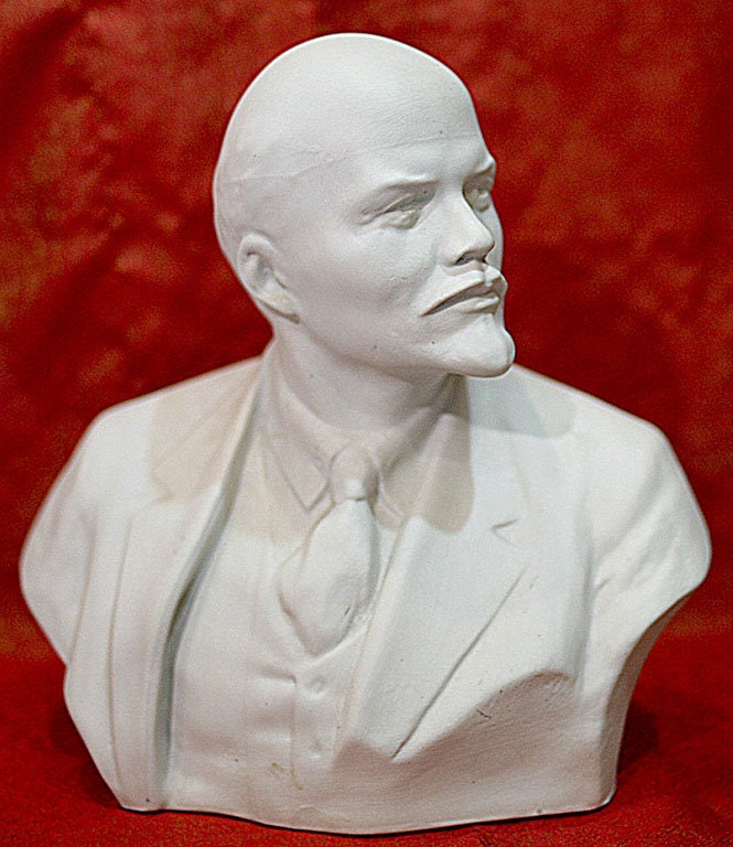 Soviet Era Lenin Bust Sculpture Statue Figurine - 1970s - From Soviet ...