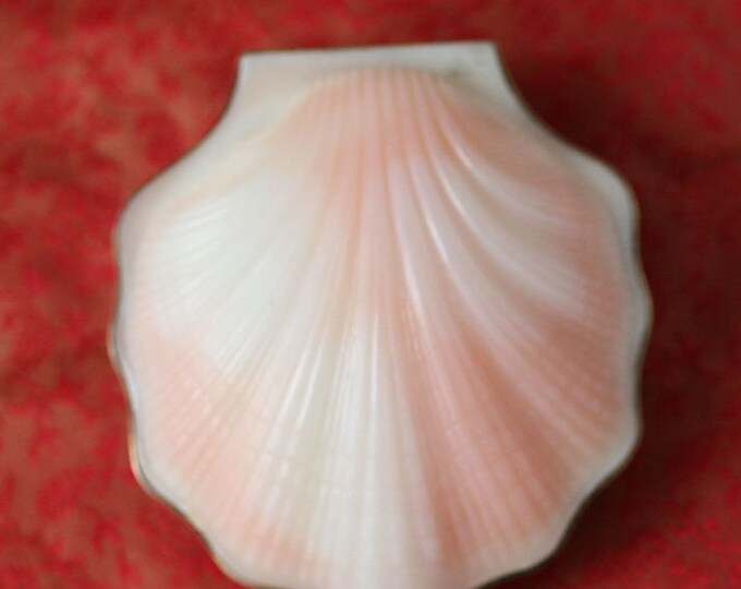 Soviet Silver Mirror Compact - Solid Silver and Shell - 1960s - From ...