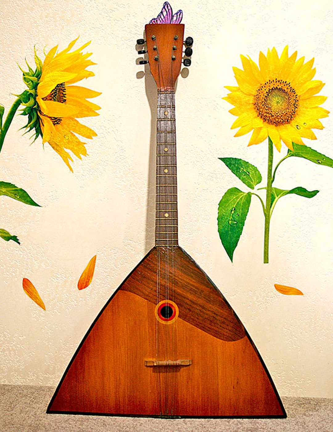 Vintage Balalaika -6 String Folk Musical Instrument - 1970s - From ...