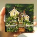 Custom House Oil Portrait Tiny Oil Painting Personalized - Etsy