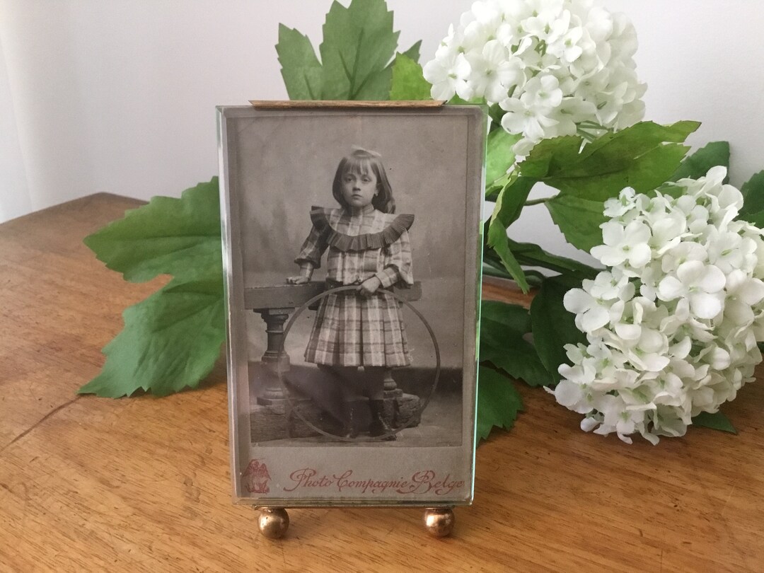 Old Photo Frame With a Simple Holder, Sleek Appearance and Thin Glass ...